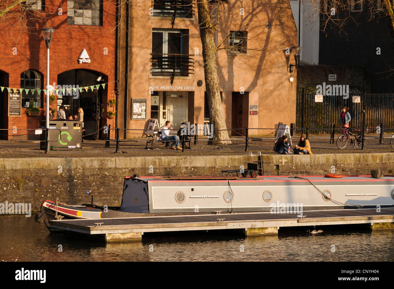 Floating Harbour in Bristol, UK Stock Photo - Alamy
