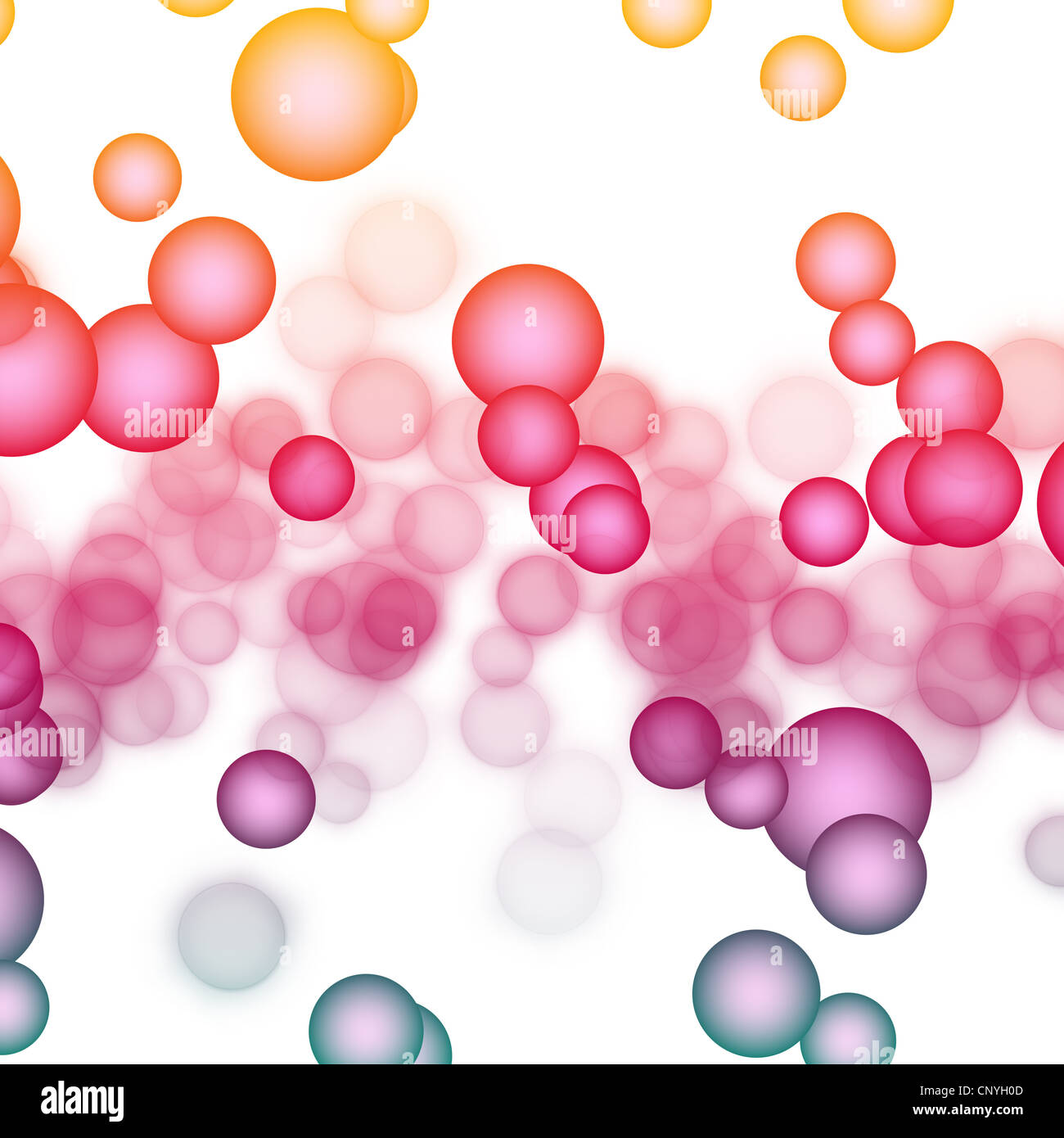 Wonderful design illustration with bubbles Stock Photo - Alamy