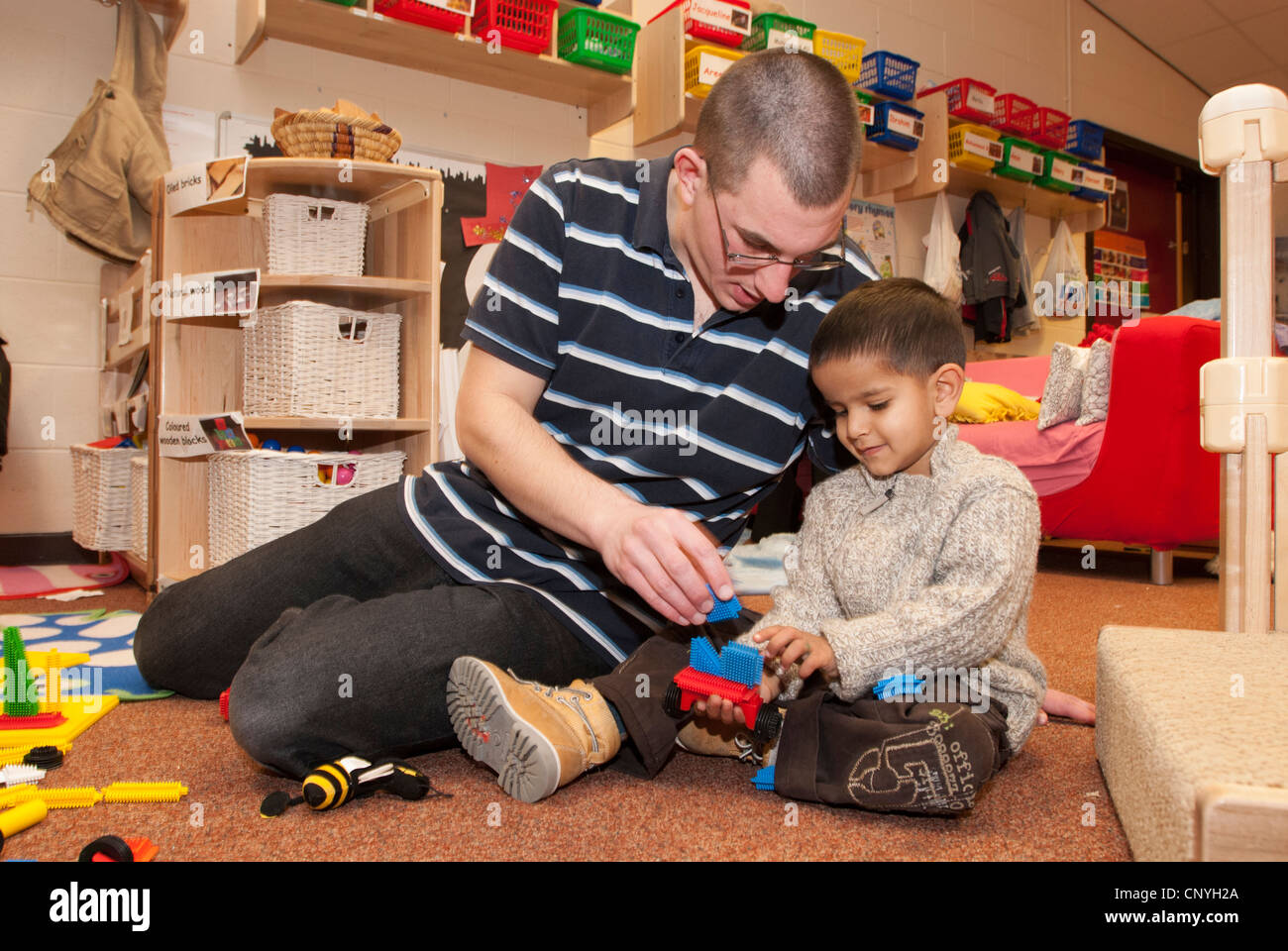 Nursery childcare hi-res stock photography and images - Alamy