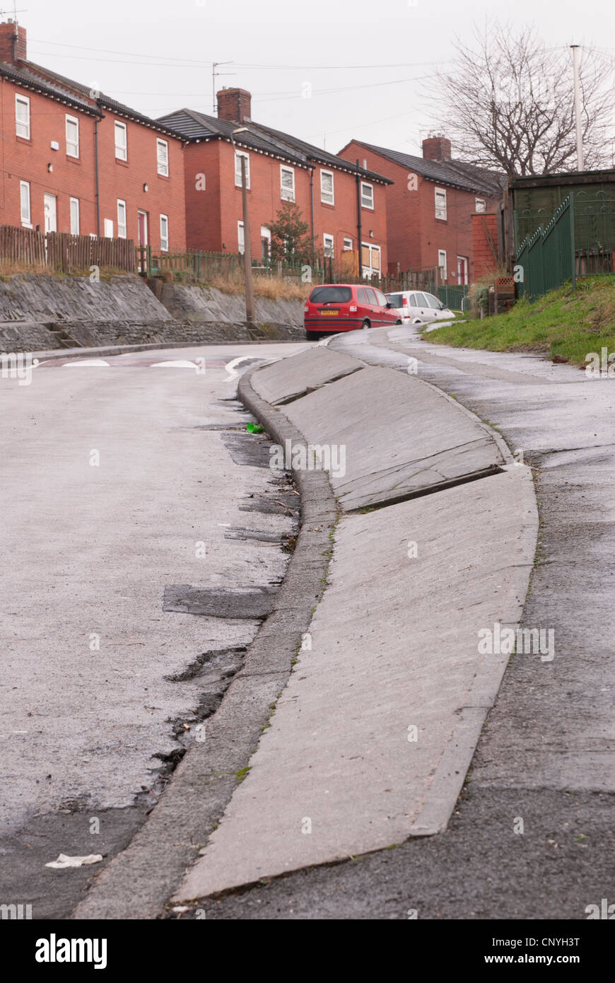 Rundown housing estate Stock Photo - Alamy
