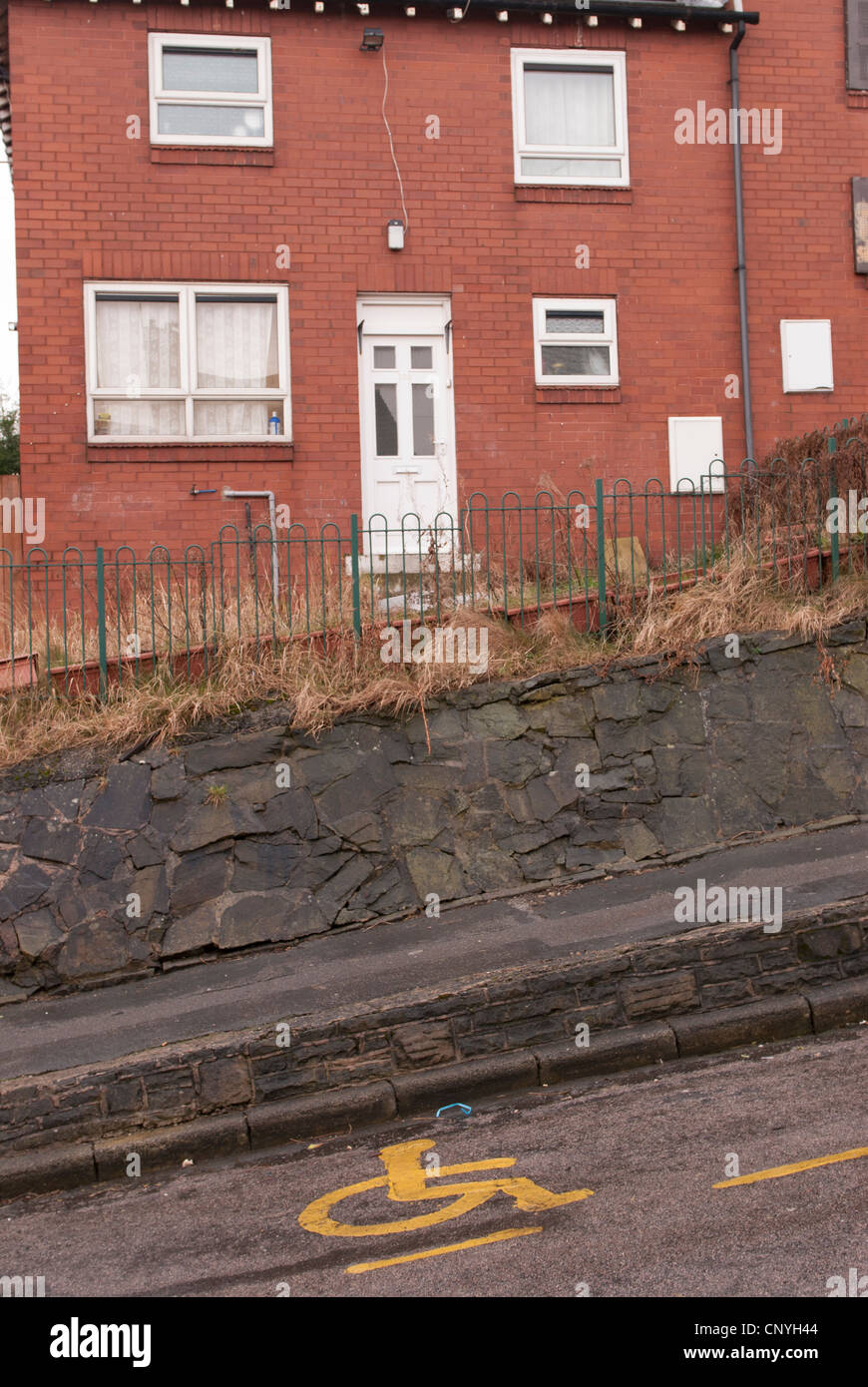 Rundown housing estate Stock Photo - Alamy