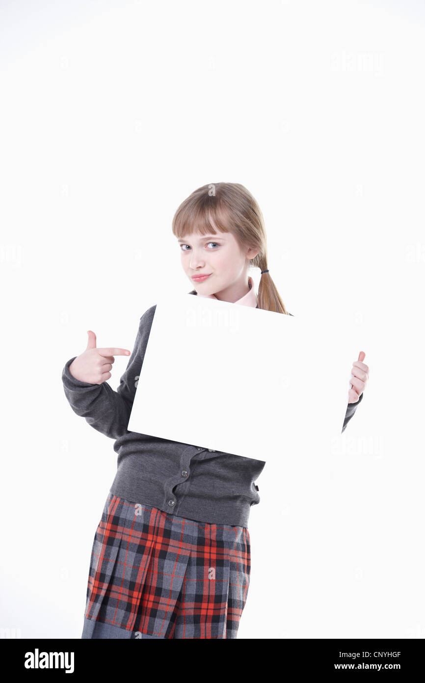 An American student pointing white board Stock Photo - Alamy