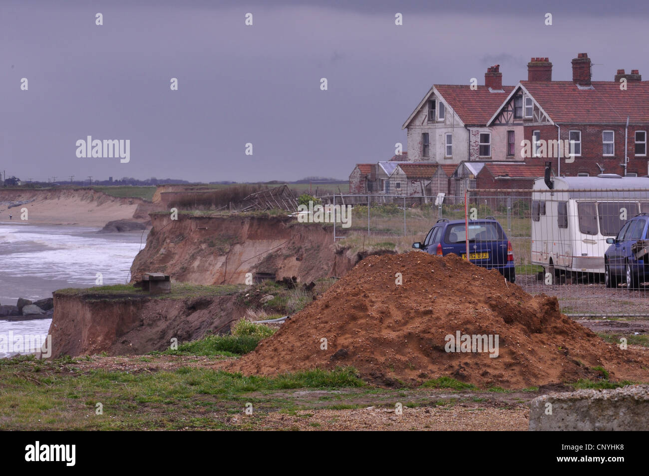 Coastal erosion buildings hi-res stock photography and images - Alamy