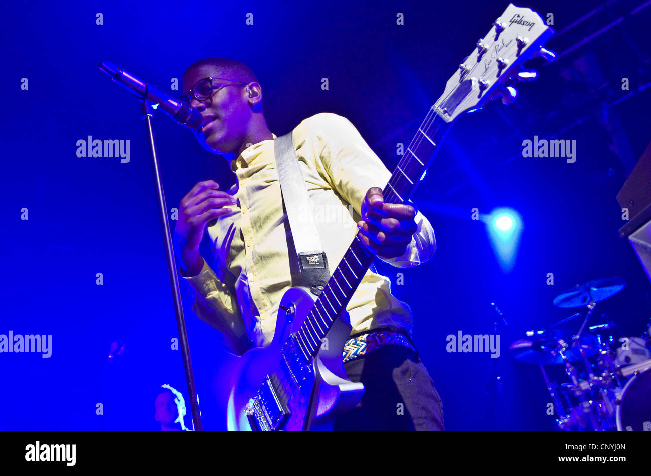 Labrinth (Timothy McKenzie) playing Oxford academy in 2012 Stock Photo ...