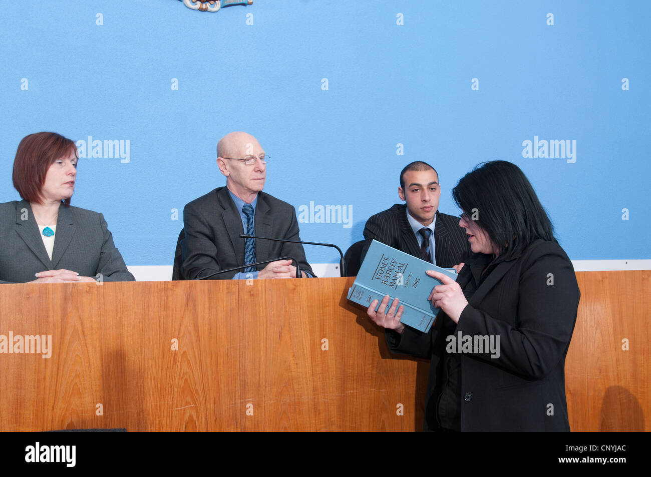 Magistrates court dock hi-res stock photography and images - Alamy