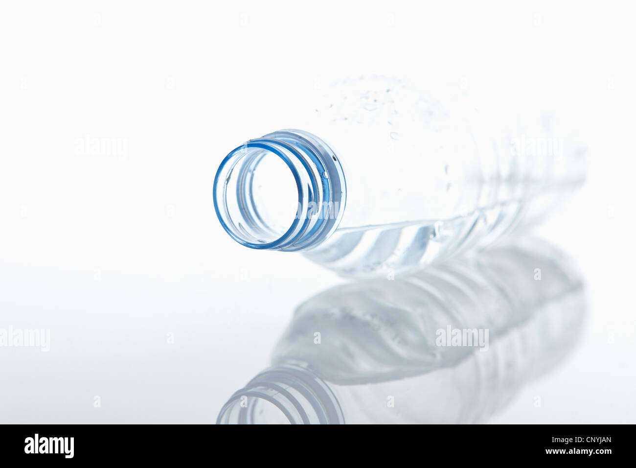 A fallen bottle of water Stock Photo - Alamy