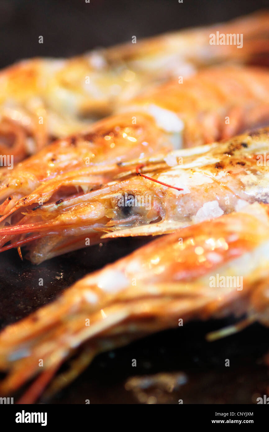 seafood, food, prawn, crustacean, snack, cuisine, orange, fried ...