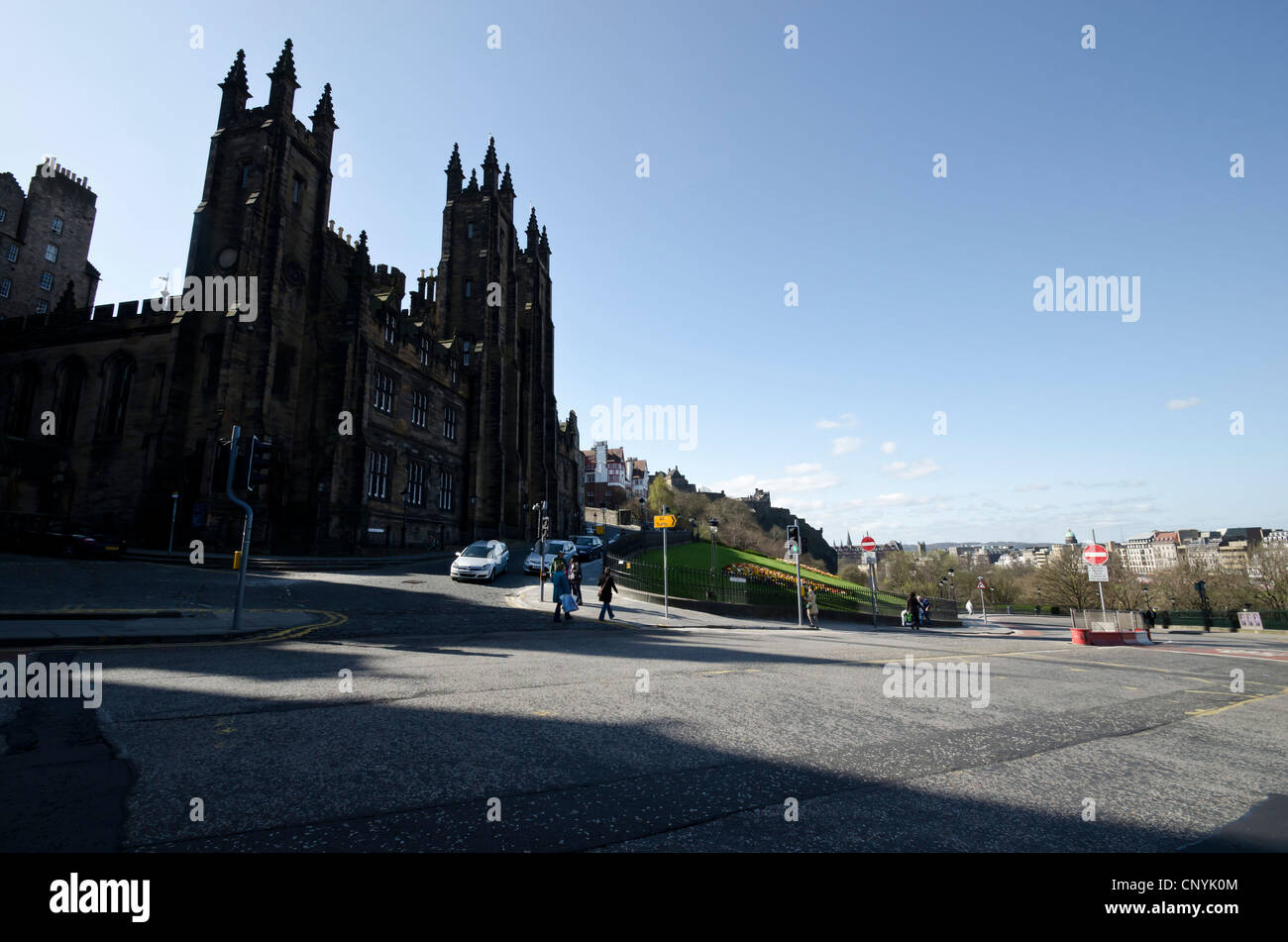Central Edinburgh, Scotland Stock Photo - Alamy