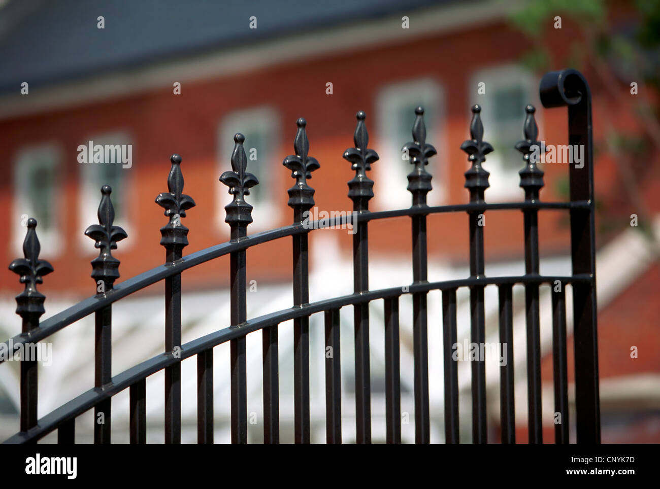 Gated development by Wislon Connely, Kent, England Stock Photo - Alamy