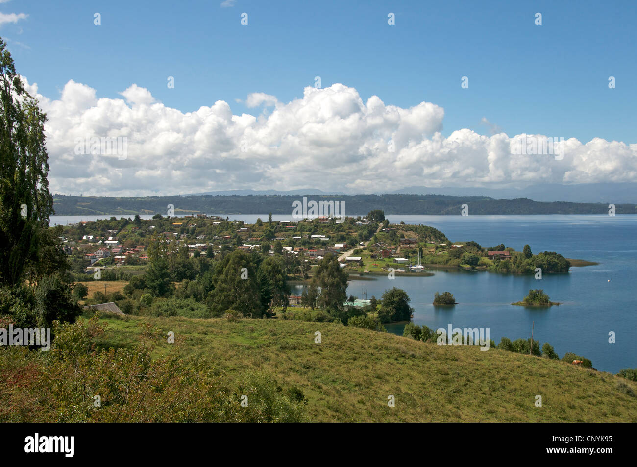 Puerto Octay Lake District Chile Stock Photo - Alamy