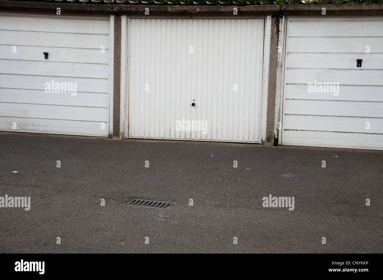 lock up garages Stock Photo - Alamy