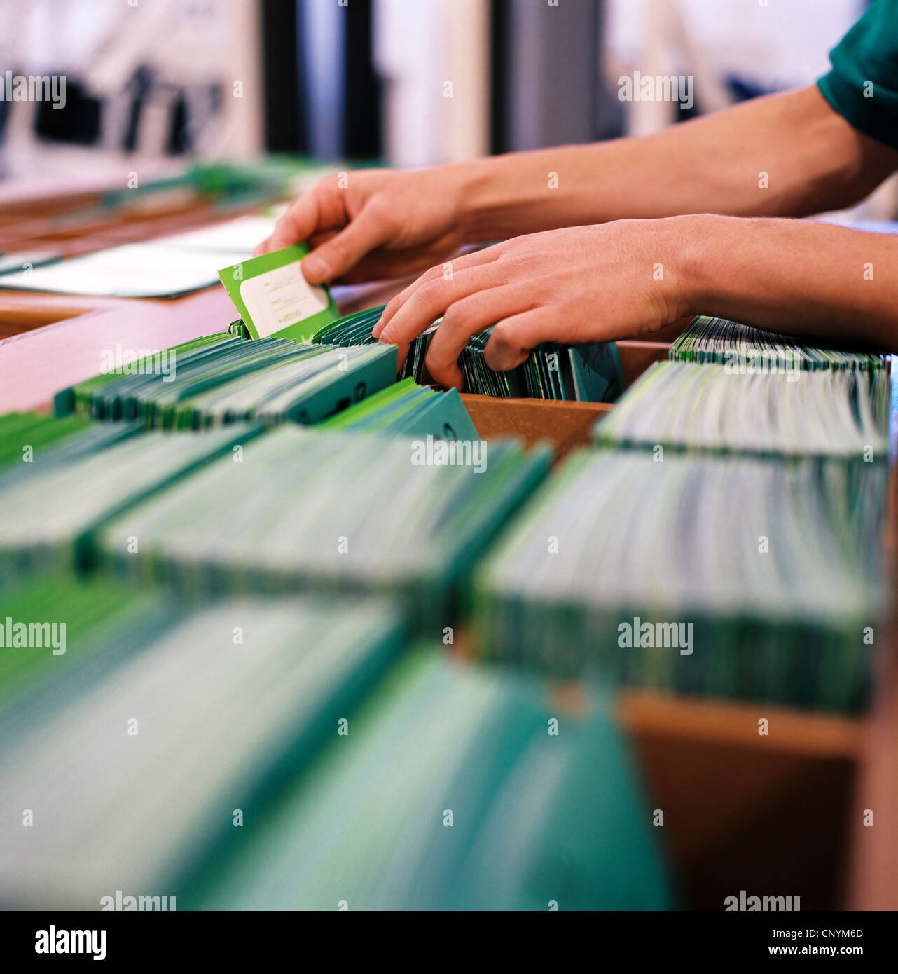 Filing boxes hi-res stock photography and images - Alamy