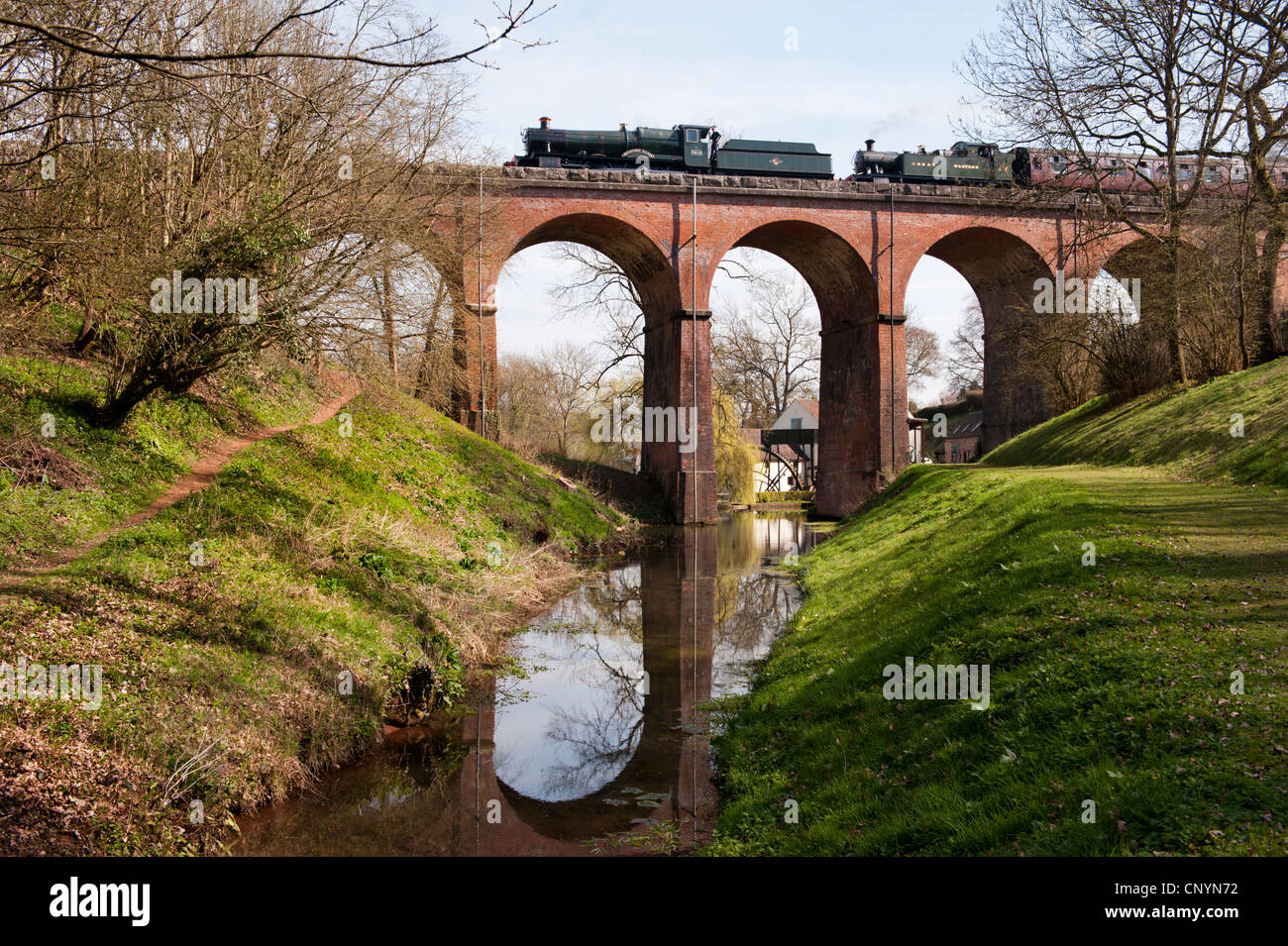 Double train bridge High Resolution Stock Photography and Images - Alamy