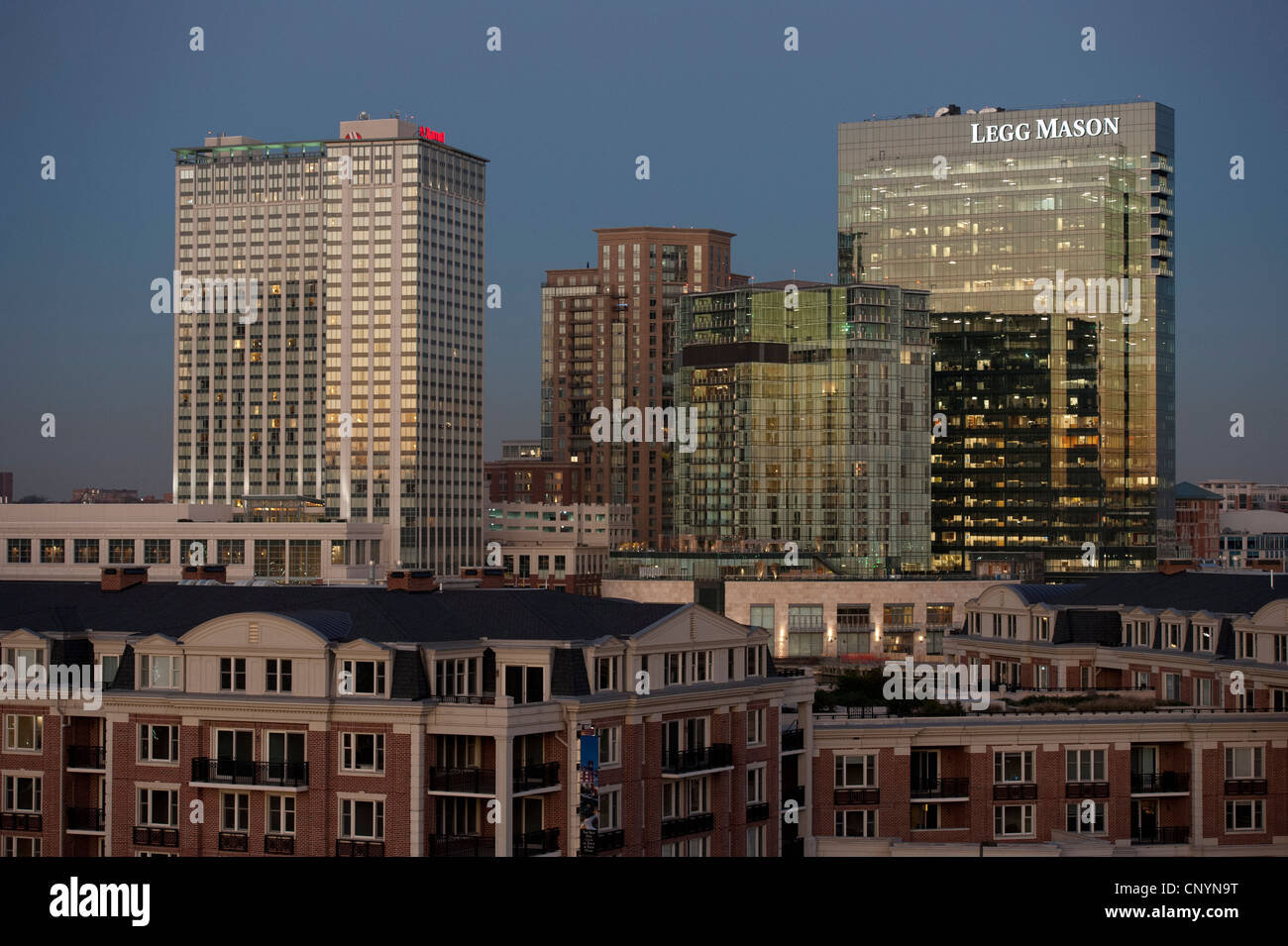 Baltimore city skyline hi-res stock photography and images - Alamy