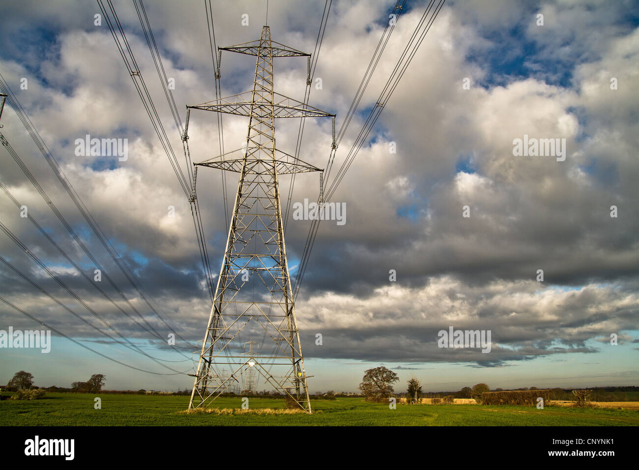 United Kingdom Electric Pylons High Resolution Stock Photography and ...