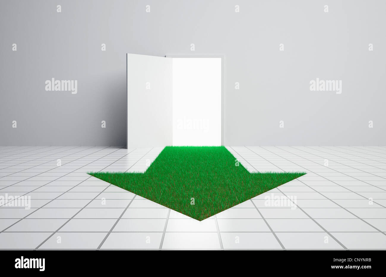 Green arrow hi-res stock photography and images - Alamy