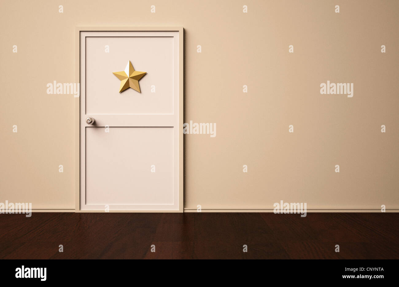Star on door hi-res stock photography and images - Alamy