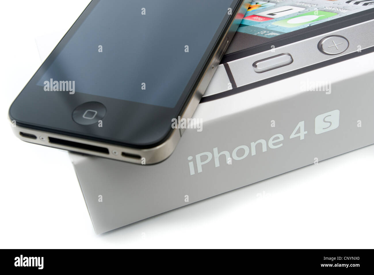 Iphone retail box hi-res stock photography and images - Alamy