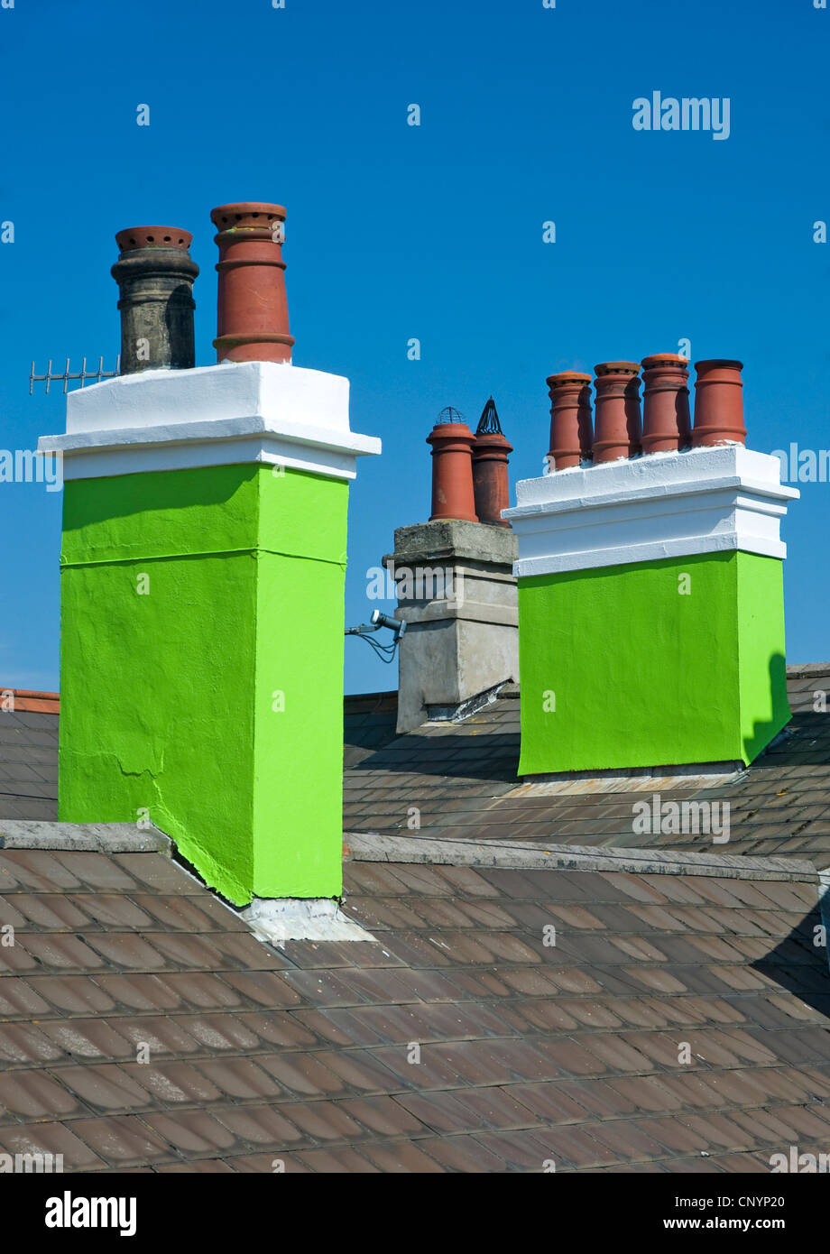 Chimney pots hi-res stock photography and images - Alamy