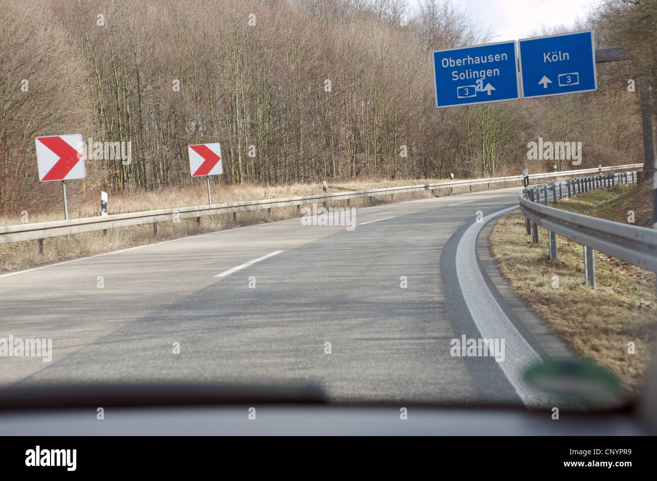 German freeway hi-res stock photography and images - Alamy