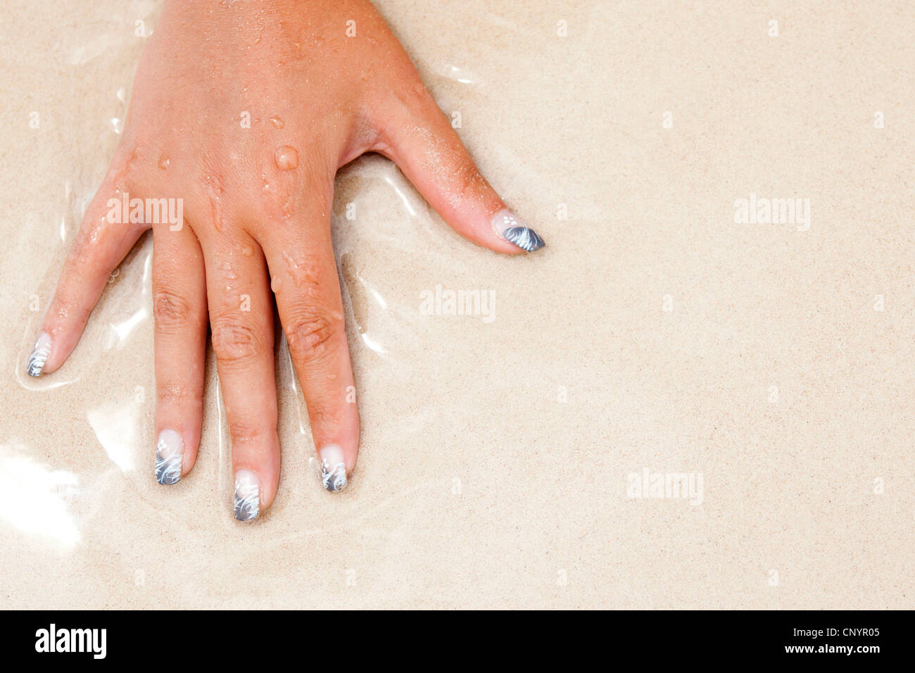 Our happy time on a tropical island Stock Photo - Alamy