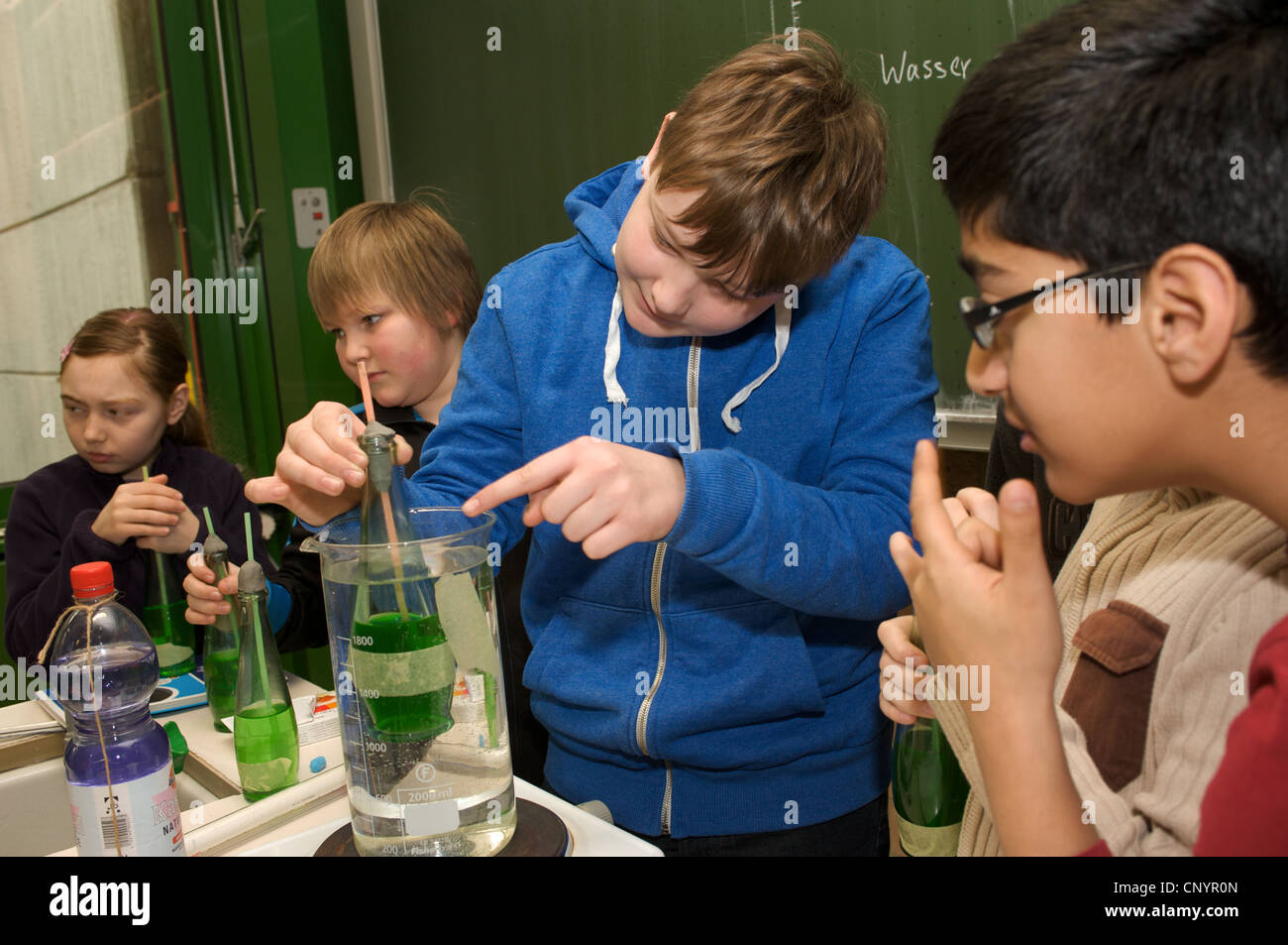 Physics lesson Germany Stock Photo - Alamy