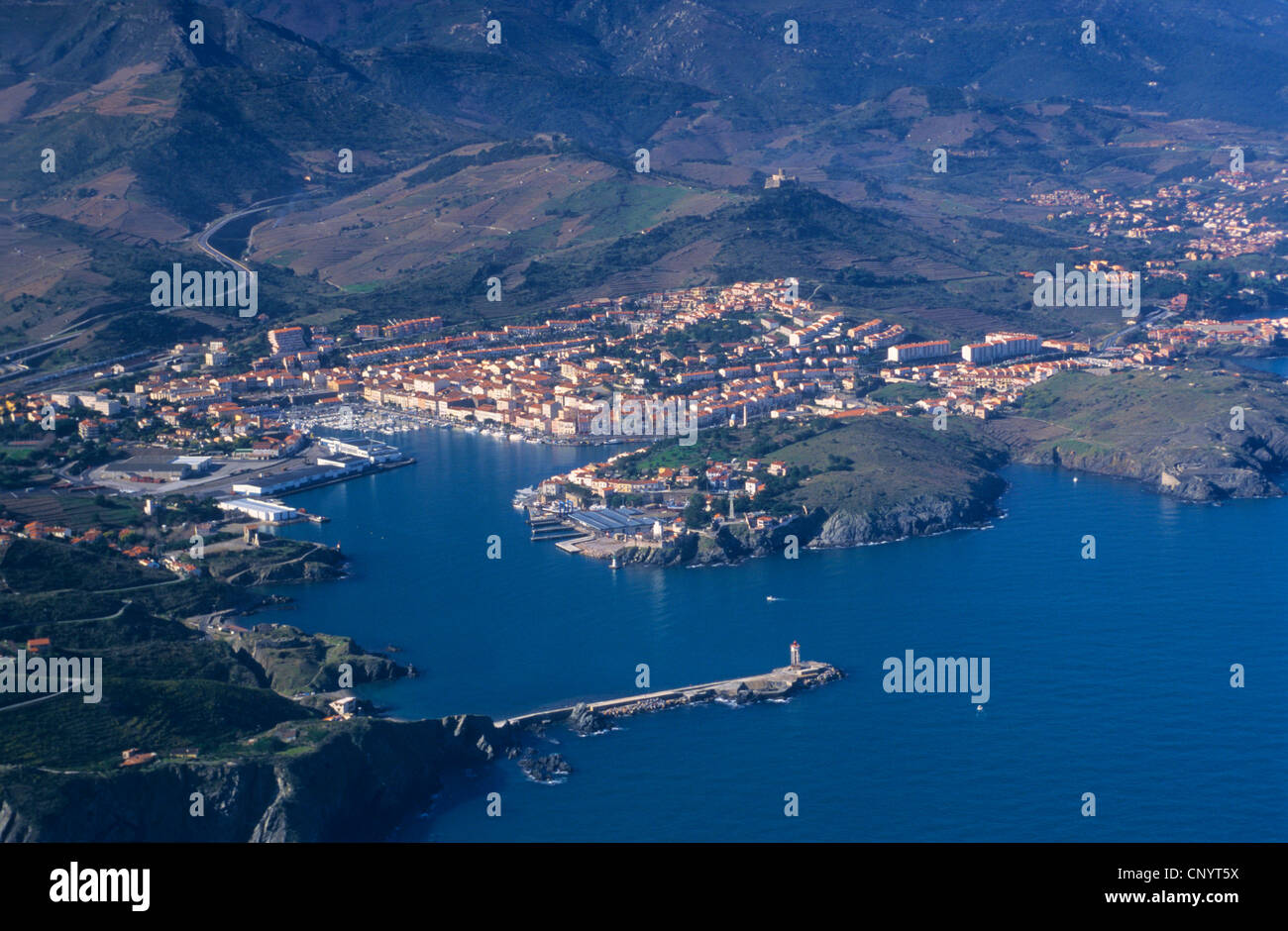 Port Vendres, Eastern Pyrenees, Languedoc-Roussillon region, France ...