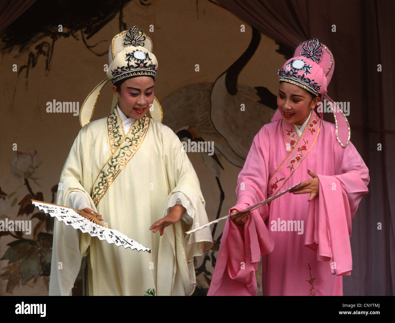 China, Zhejiang, Hangzhou, chinese opera performance Stock Photo - Alamy