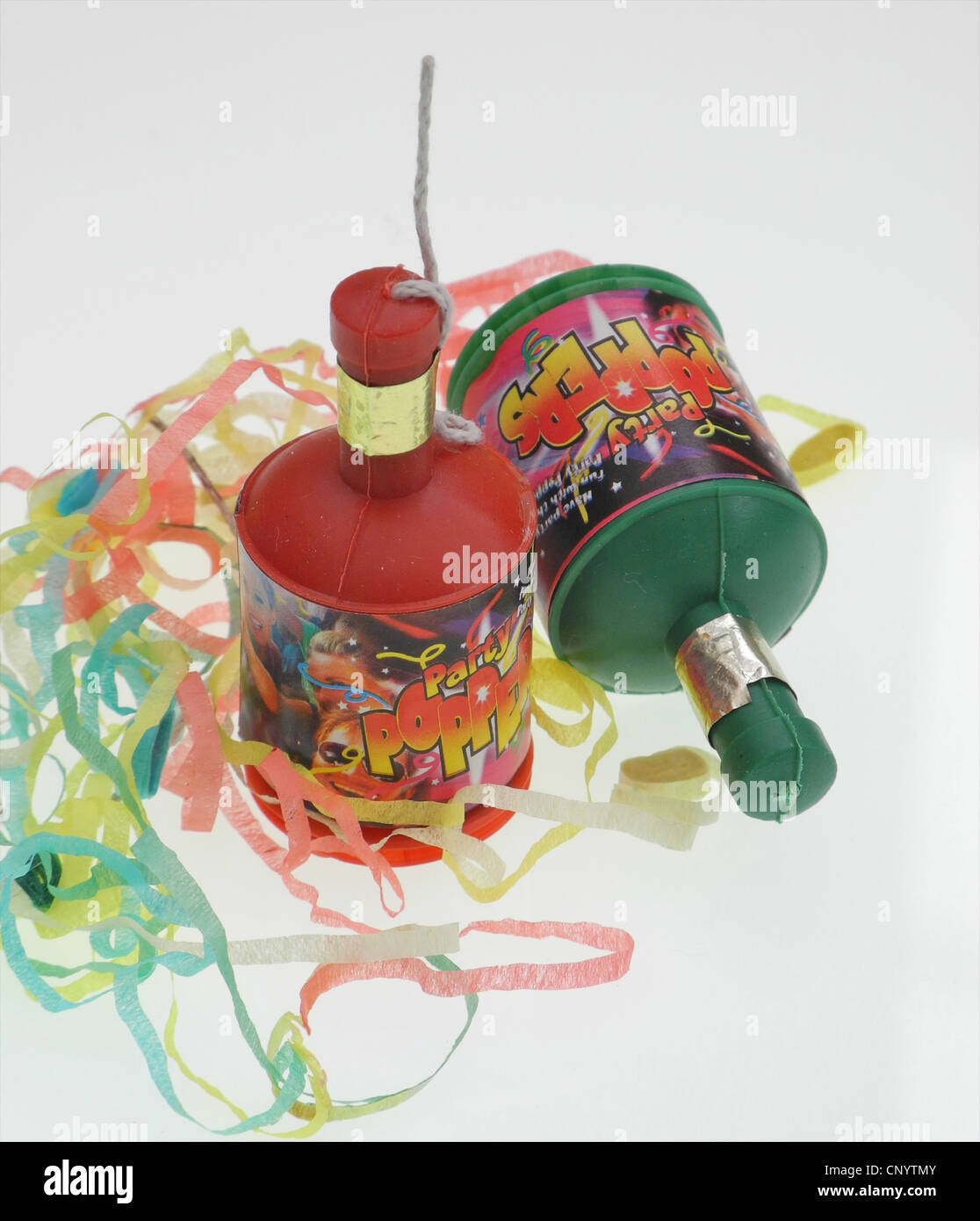 Party Poppers EDITORIAL USE ONLY Stock Photo - Alamy