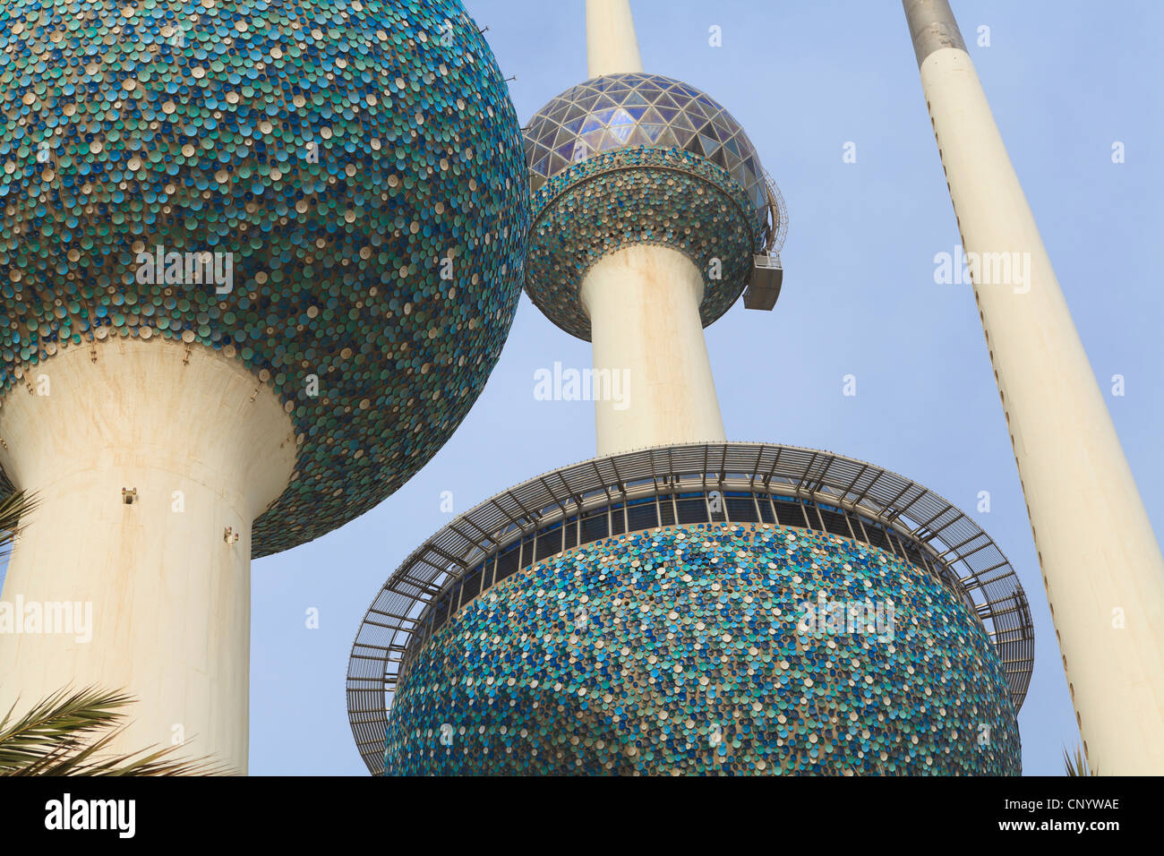 Kuwait City Water Towers are an iconic landmark of the city lying just ...
