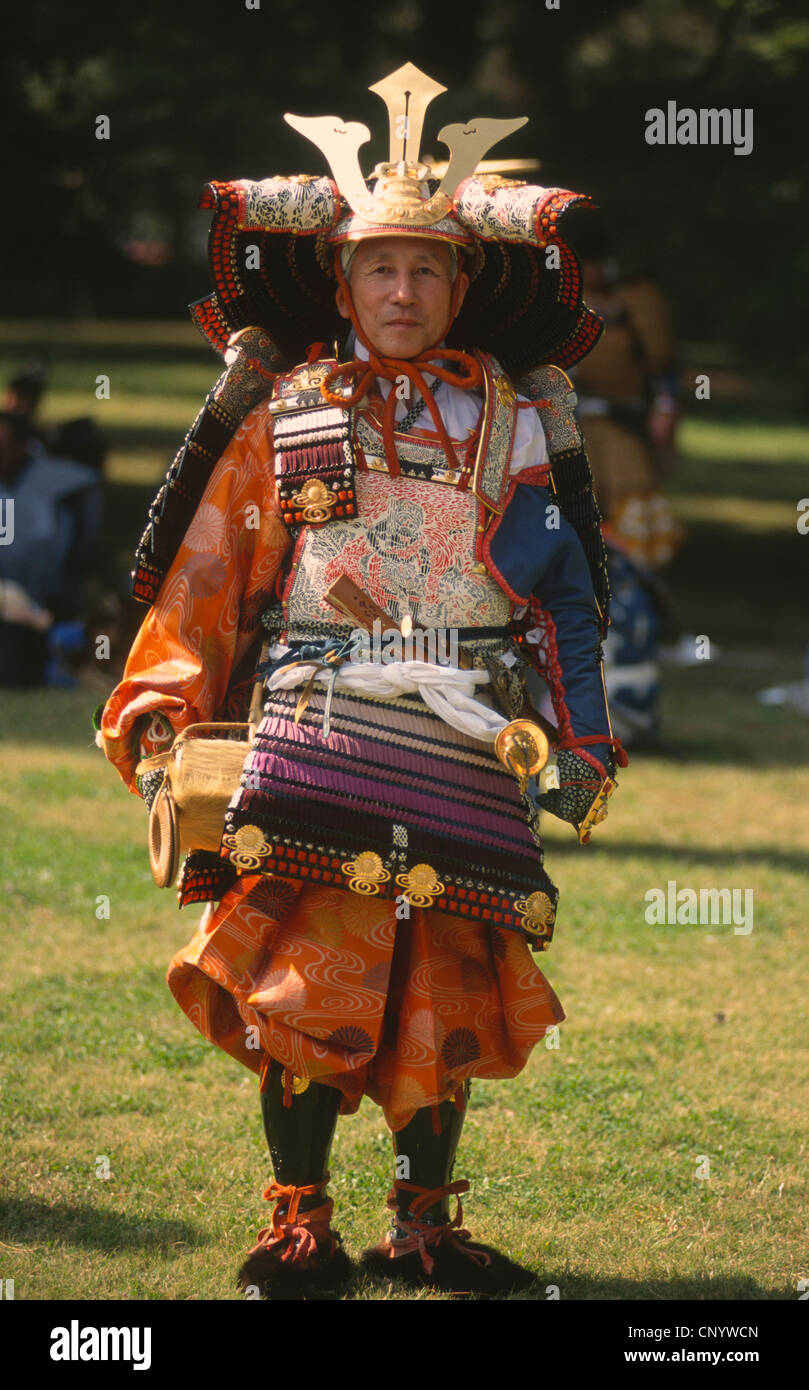 Japan, Kansai, Kyoto, Jidai Matsuri, festival, man in historical ...