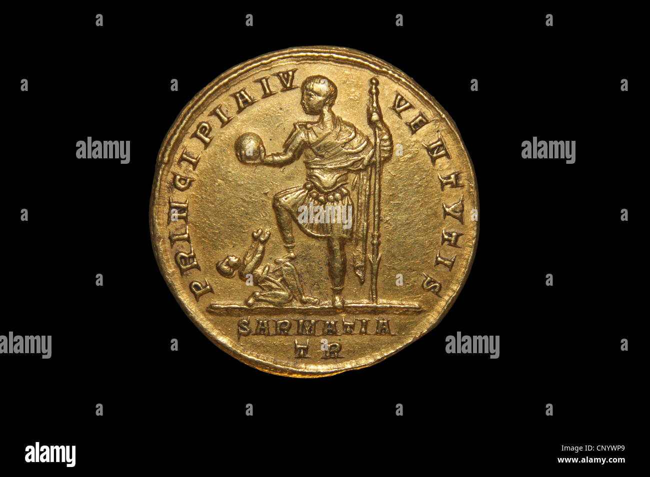 Roman gold coin hi-res stock photography and images - Alamy