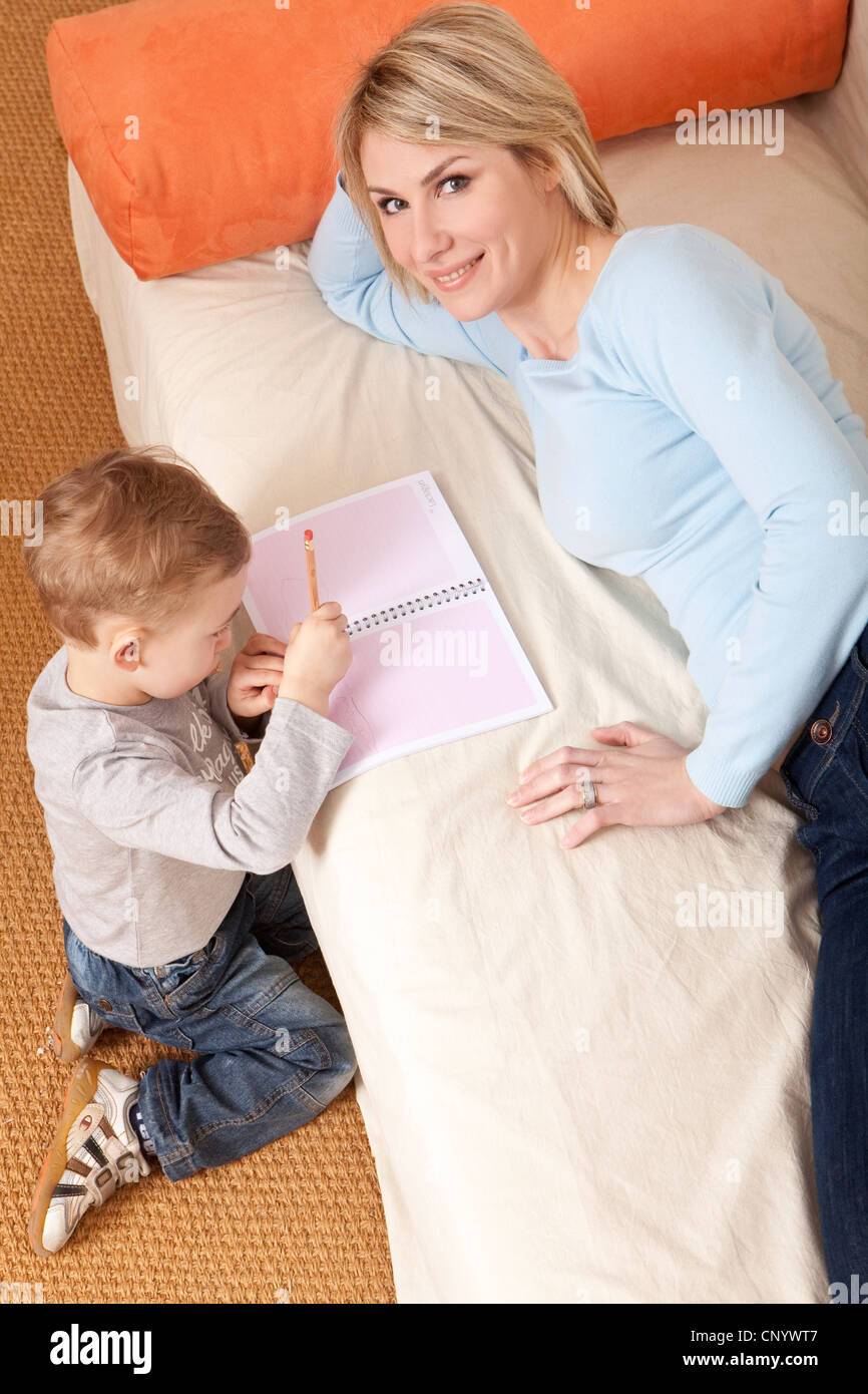 mother with child Stock Photo - Alamy