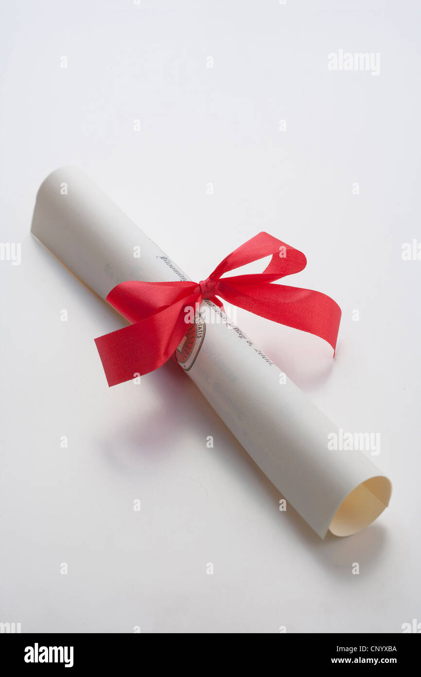 Diploma cut out hi-res stock photography and images - Alamy