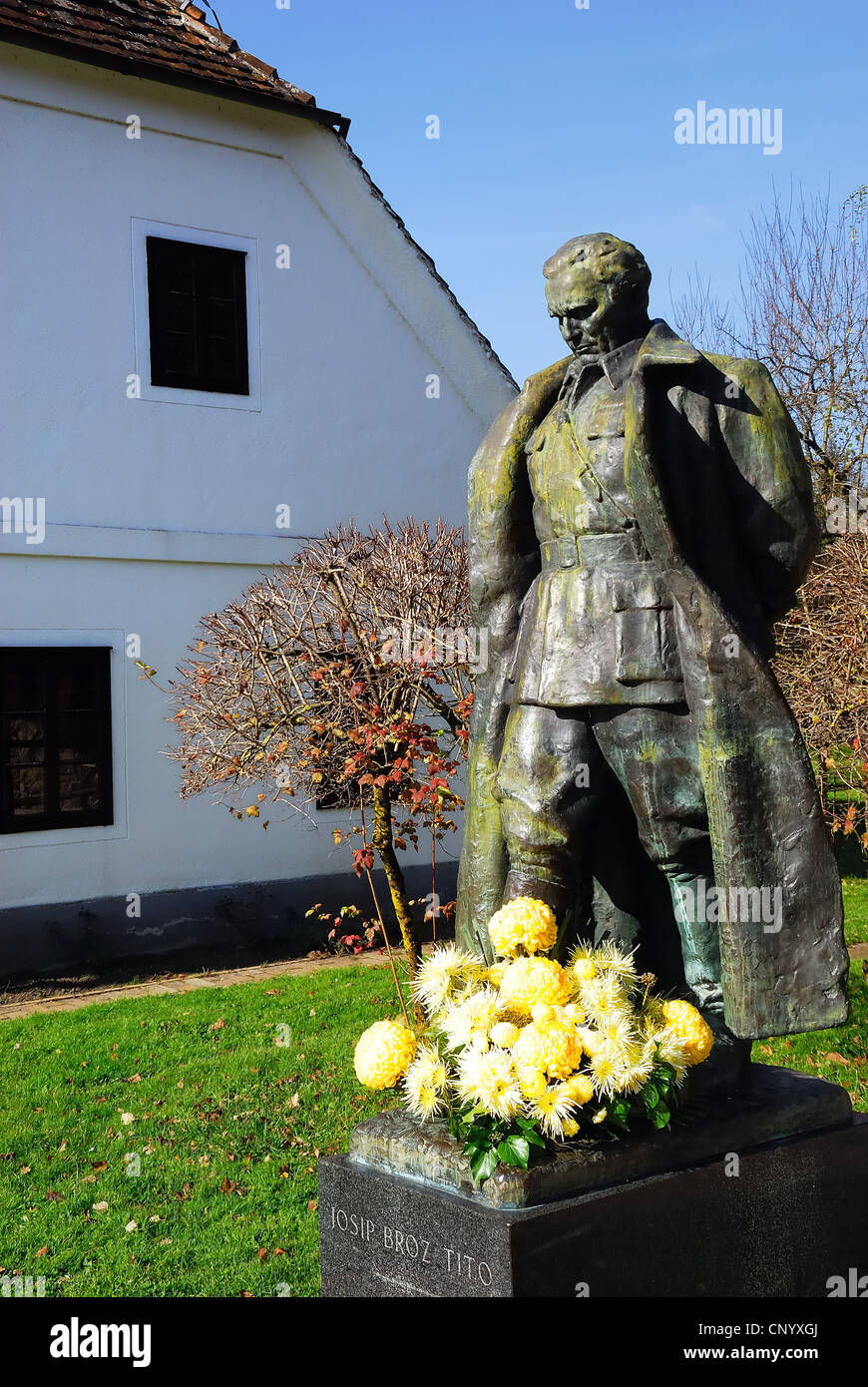 Statue Josip Broz Tito In High Resolution Stock Photography and Images ...