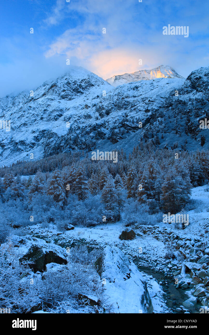 Arolla Valley, Switzerland, Valais Stock Photo - Alamy