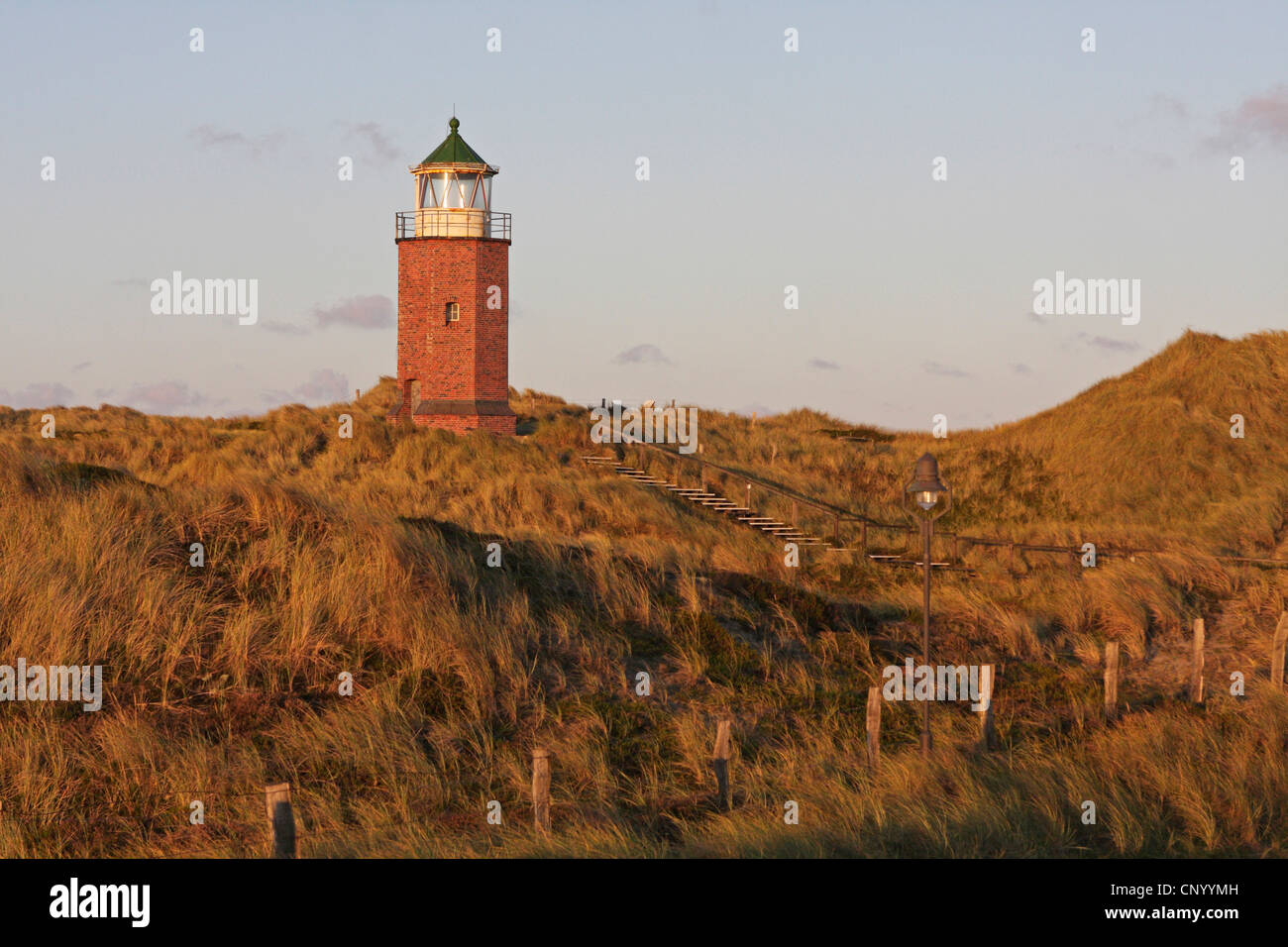 Lighthouse red cliff island sylt hi-res stock photography and images ...