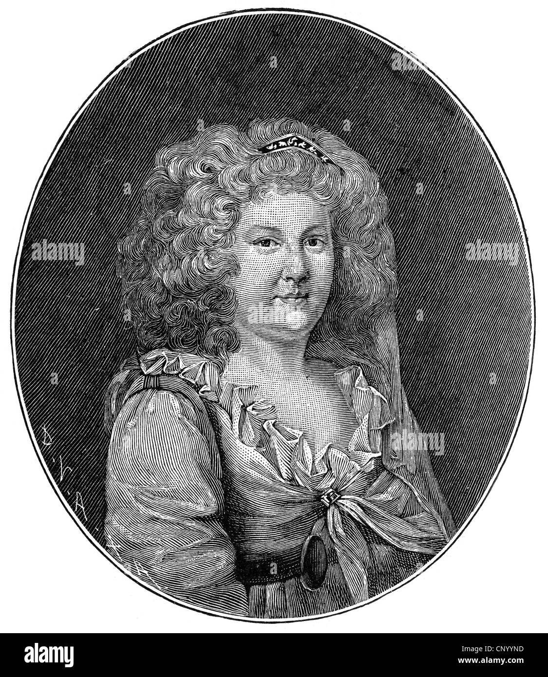 Neuber, Frederike Caroline, 9.3.1697 - 30.11.1760, German actress ...
