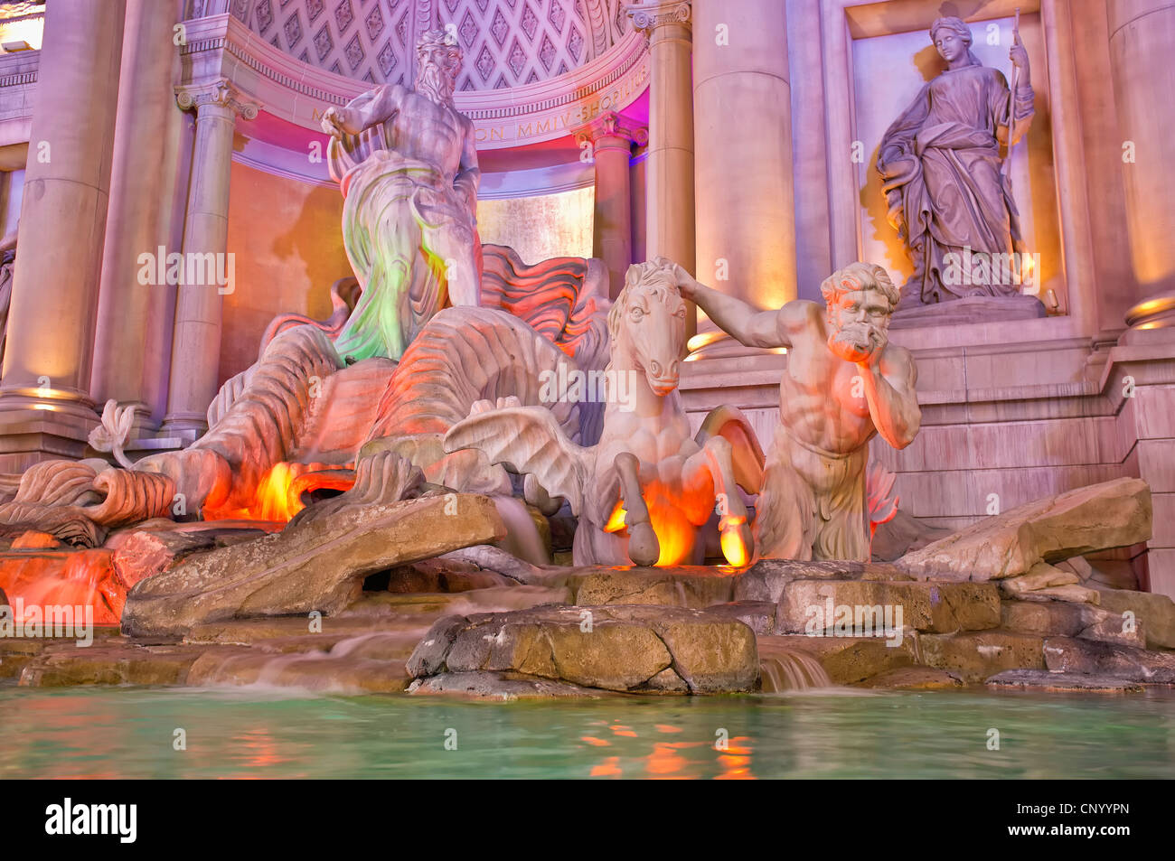 Caesars palace fountains hi-res stock photography and images - Alamy