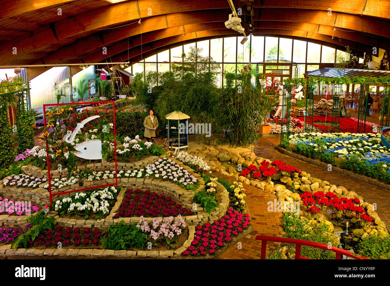 flower hall, Germany Stock Photo - Alamy