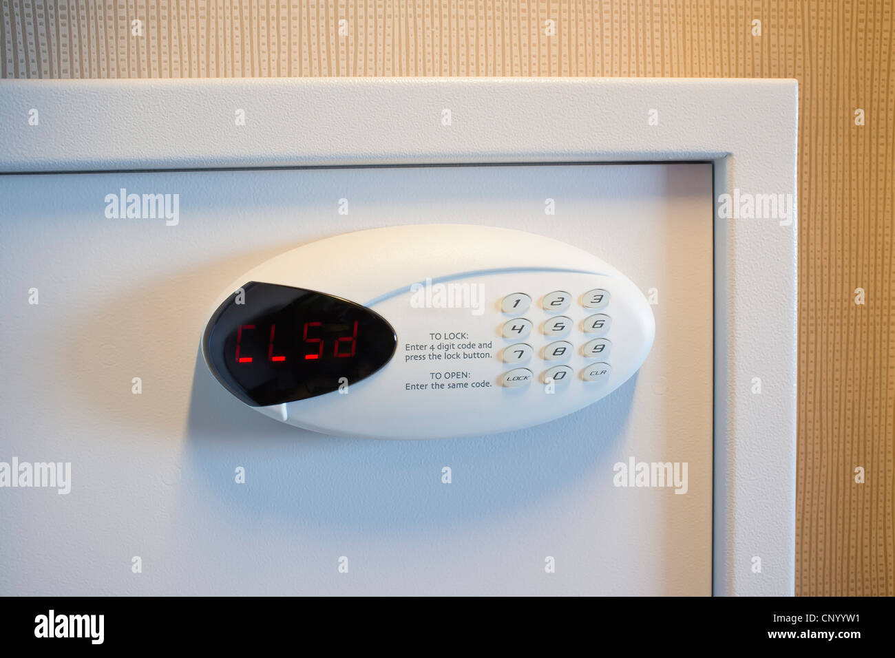 Closed home safe Stock Photo - Alamy