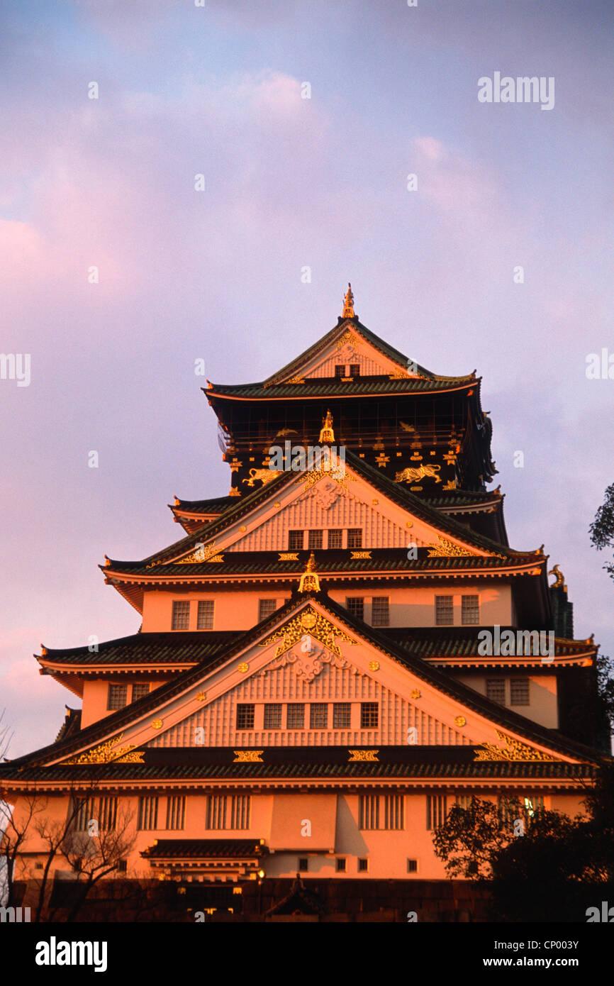 Japan, Kansai, Osaka, Osaka-jo Castle Stock Photo - Alamy
