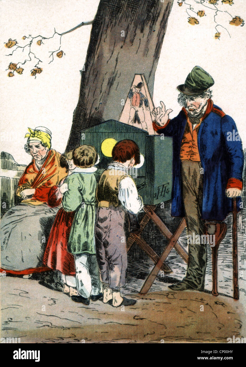 Raree show hi-res stock photography and images - Alamy