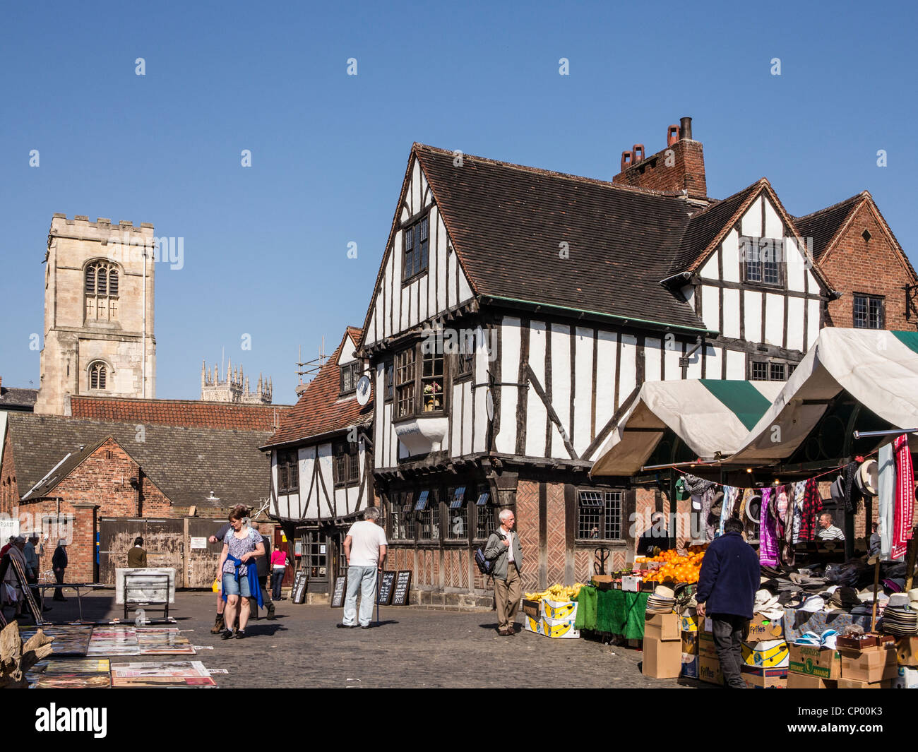 Newgate market york hi-res stock photography and images - Alamy