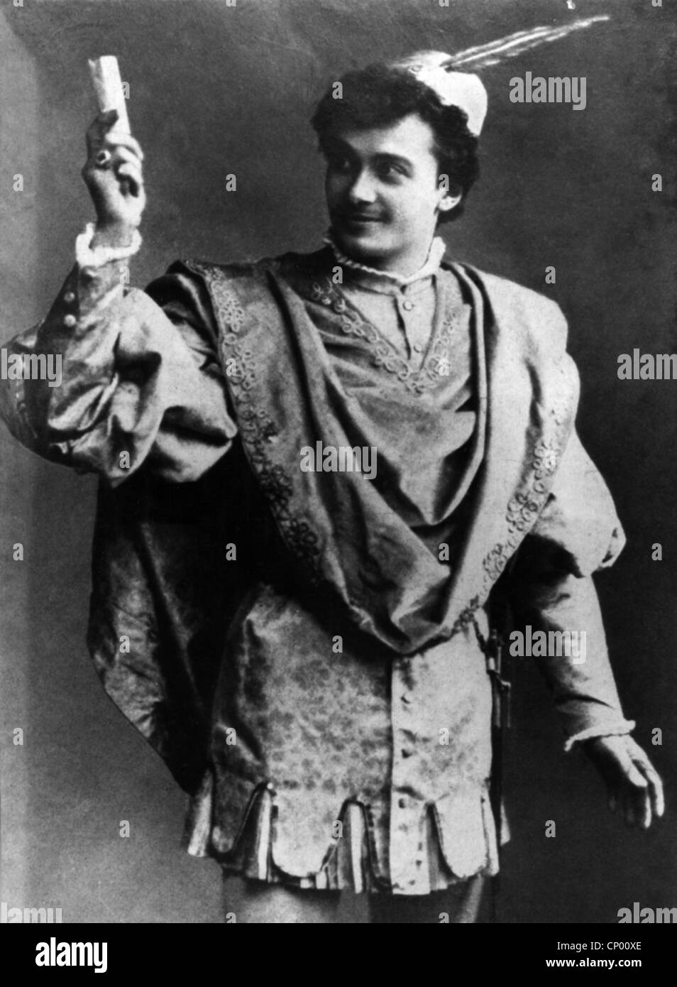 Actor shakespeare costume Black and White Stock Photos & Images - Alamy