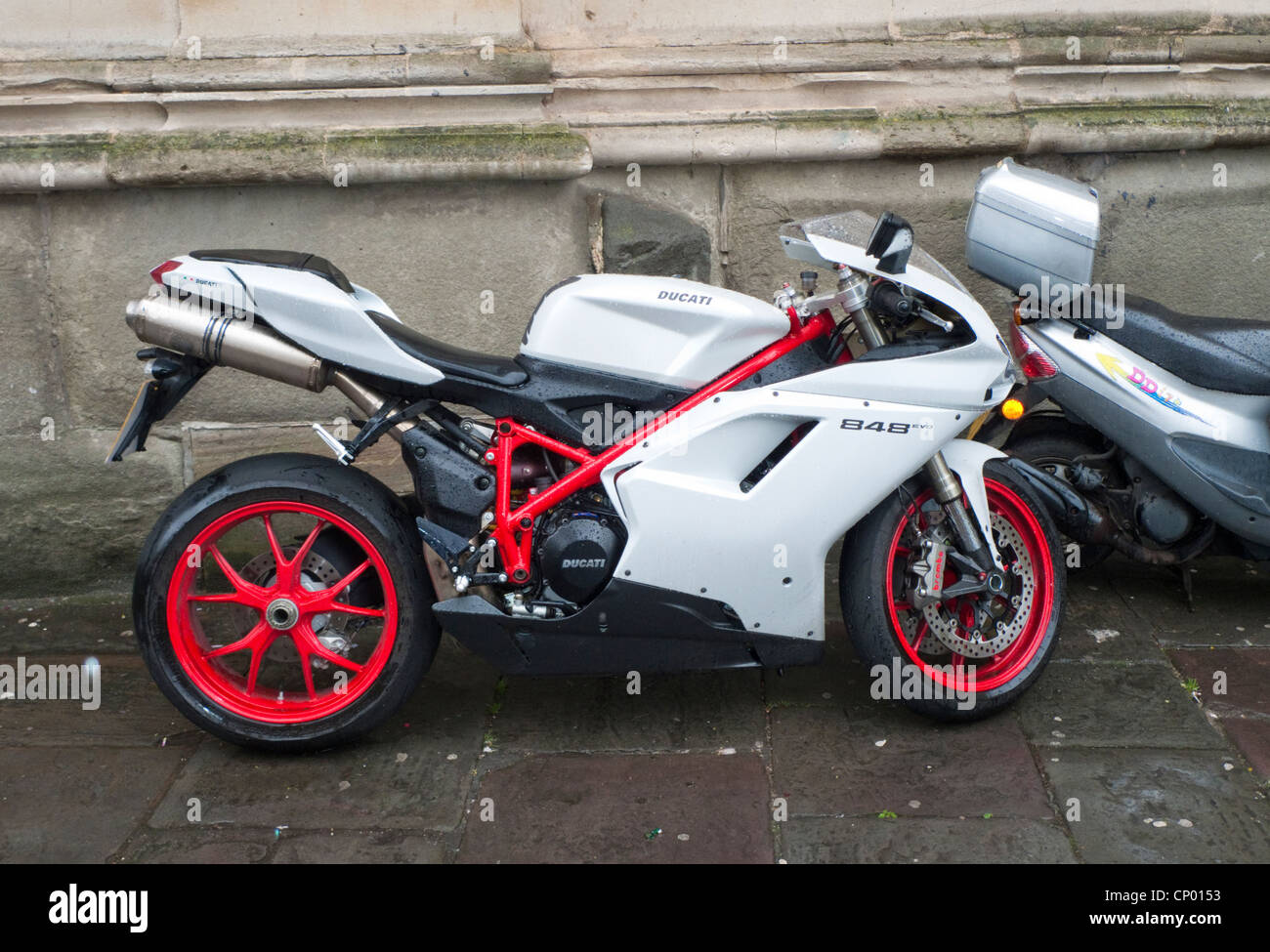Ducati Superbike 848 Evo White
