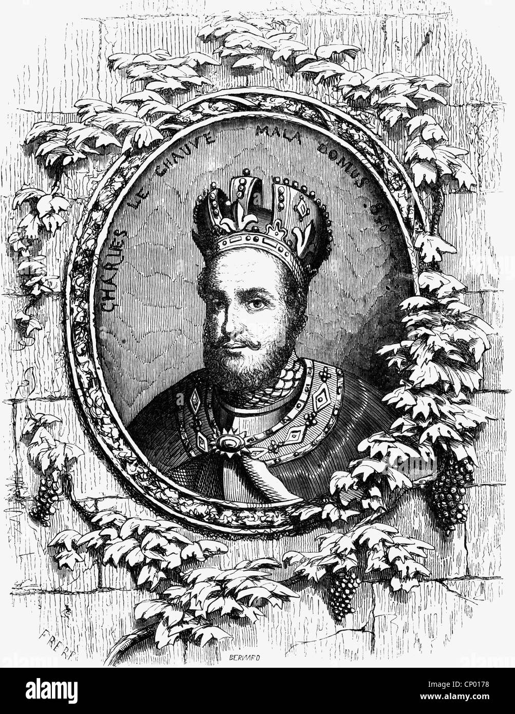 Charles the bald hi-res stock photography and images - Alamy