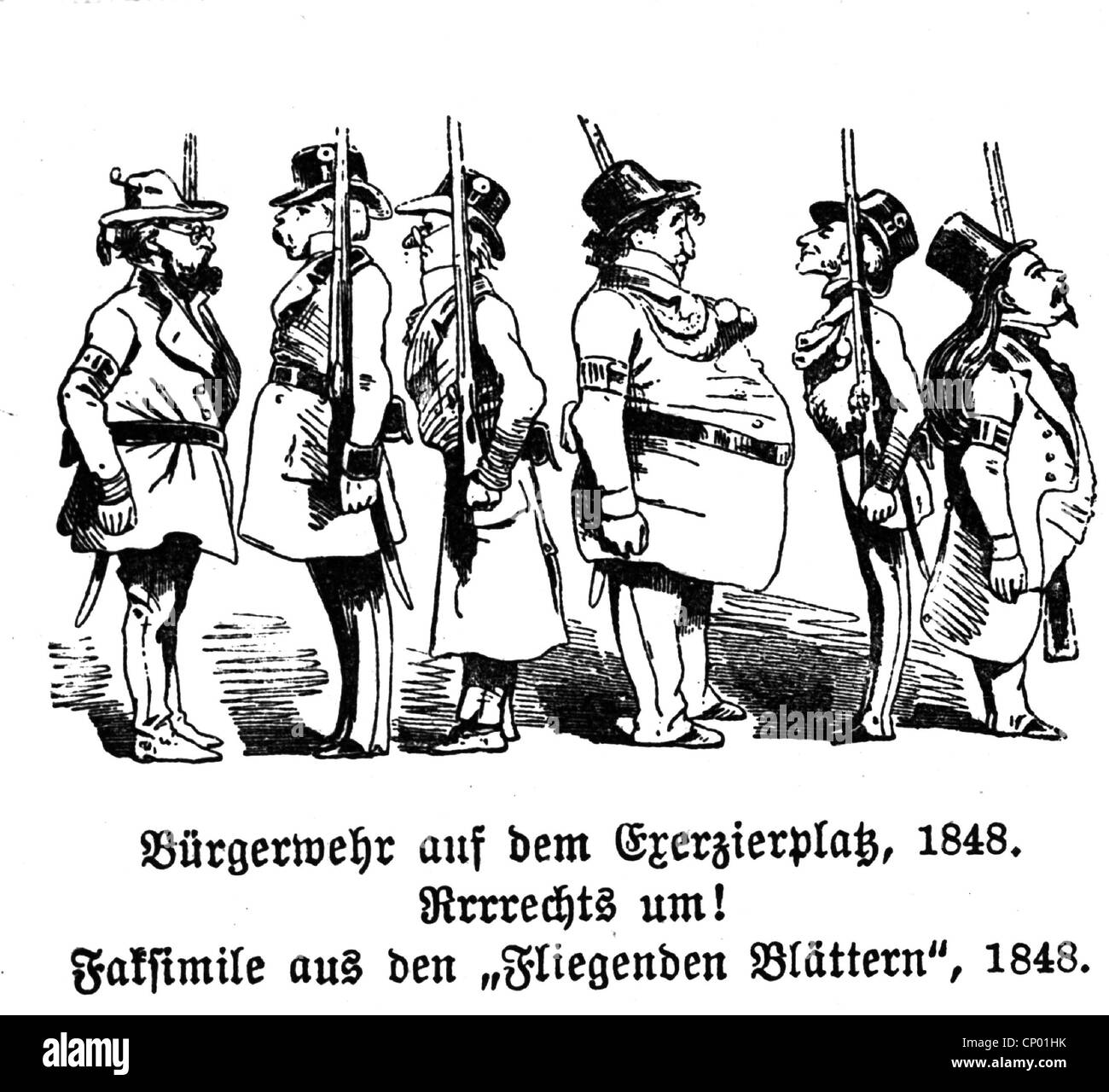 Revolutions 1848 1849 germany caricature hi-res stock photography and ...