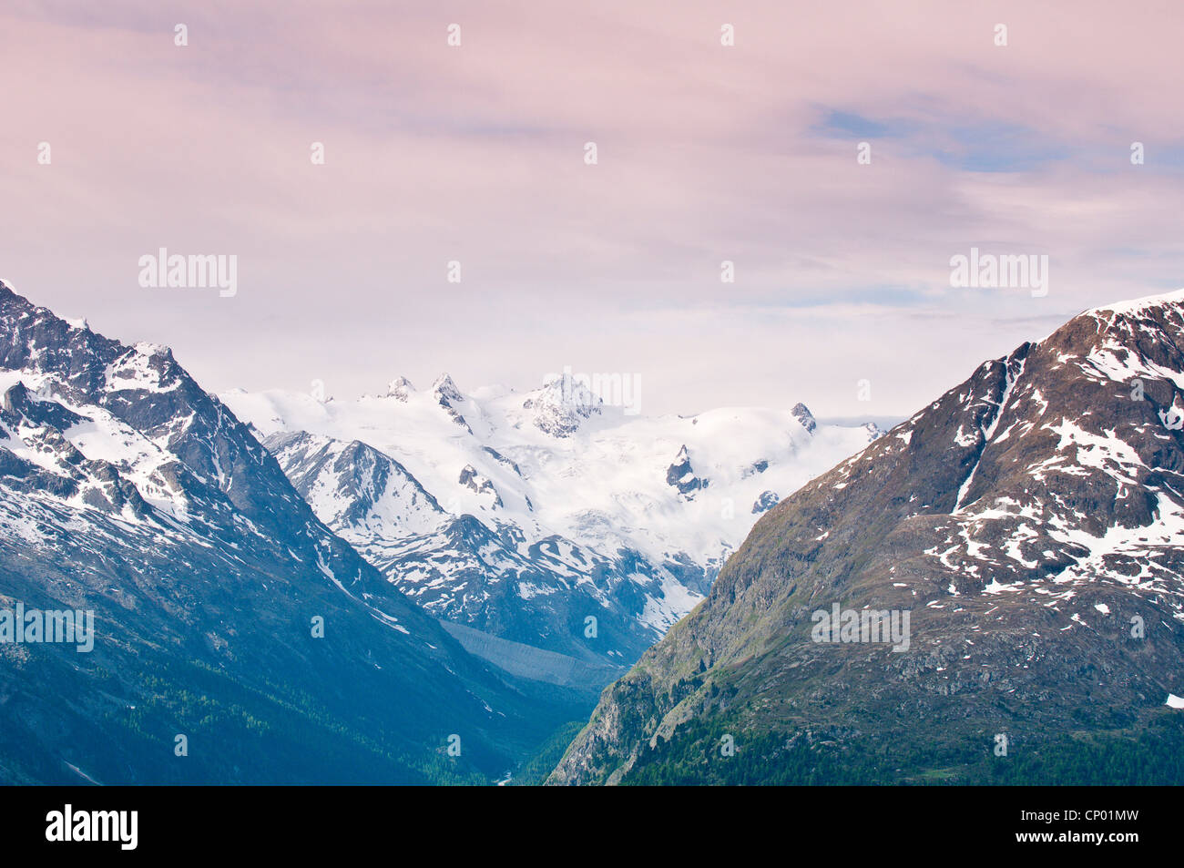 Bernina mountain range hi-res stock photography and images - Alamy
