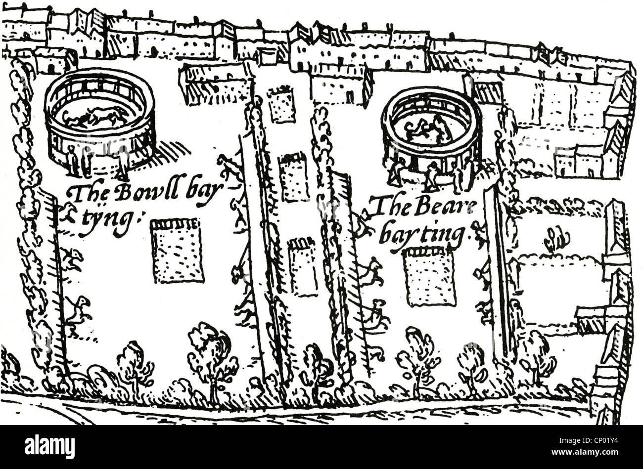 Map of elizabethan england hi-res stock photography and images - Alamy